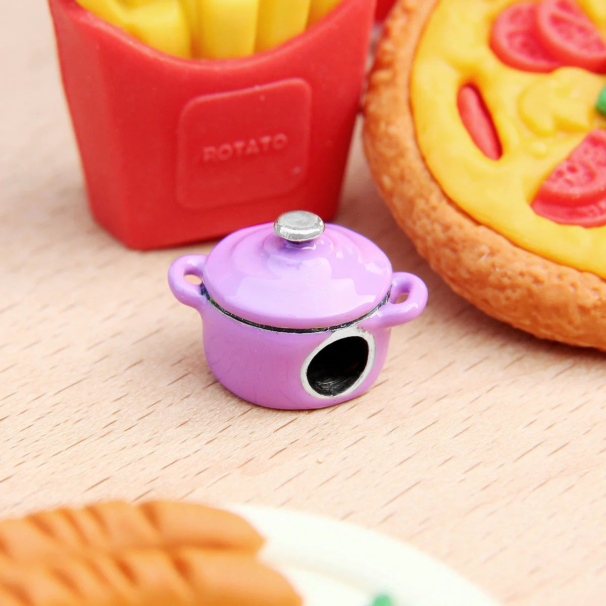 Pot Bead - Purple – Beads Candy Shop